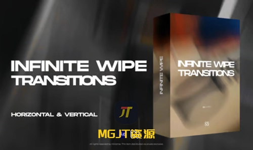 80个无缝滚动和擦拭运动PR+AE+DVR模板-MGJT资源